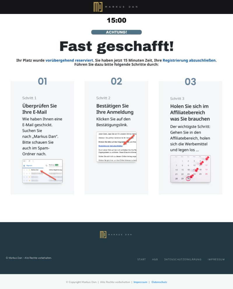 fast geschafft - Unternehmer-Ressourcen.com